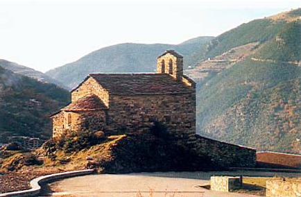 Sant Cerni de Nagol - nature / Church: Sant Cerni de Nagol / Monuments ...